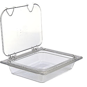 Carlisle FoodService Products 10220B07 Storplus Half Size Food Pan, Polycarbonate, 2.5" Deep, Clear