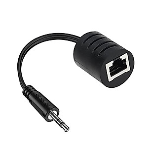 Ullnosoo Audio Balun, RCA Over Cat5/ 6, 3.5mm Stereo to RJ45 and 2 RCA Male to RJ45 Adapter Extender Converter