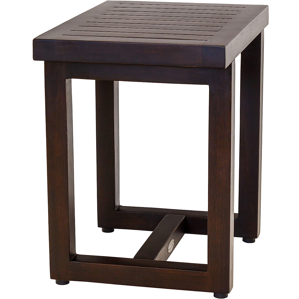 AquaTeak 18" Spa Mocha Teak Shower Bench