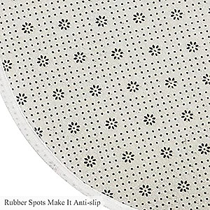 Area Rugs for Bedroom, Luxurious Soft and Thick Non-Slip Carpet for Baby Room, Nursery Modern Decor Rug, Modern Pastorable Flower Spring Floral