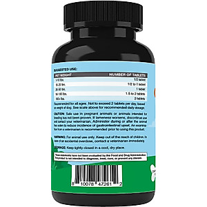 Vitamatic Cranberry for Dogs - 120 Chewable Tablets - Added D-Mannose, Apple Cider, Vitamin C for Urinary Tract Support, Bladder Support for Dogs
