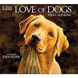 LANG Love Of Dogs 2024 Wall Calendar (24991001927)