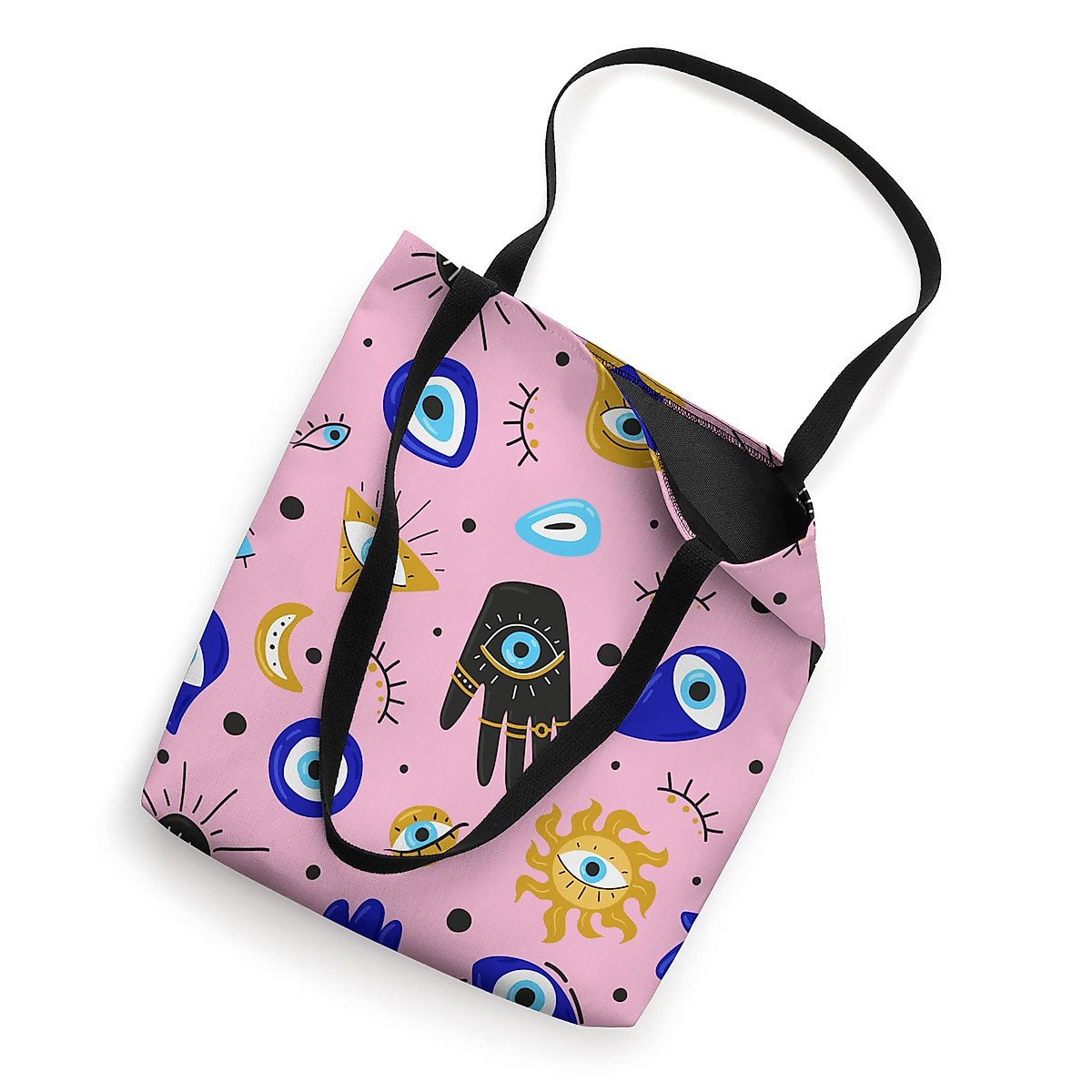 Pattern Evil Eye Charm For Protection Pattern Evil Eye 2024 Tote Bag