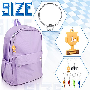 Kigeli 36 Pcs Race Car Keychain Race Car Party Favors Key Ring Decoration Silicone Keychain Reusable Race Car Birthday Party Supplies for Bridal Shower Goodie Bag Fillers Race Car Party Ornaments