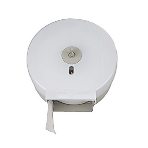Mind Reader Commercial Bathroom Tissue Dispenser, Wall Mount Tissue Holder for Professional Bathroom 10.25 in. L x 4.88 in. W x 10.5 in. H