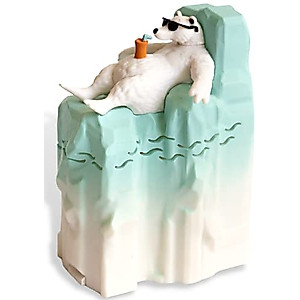 Xforto Joe Snow Fridge Baking Soda Deodorizer - Baking Soda Container | Fridge Odor Eliminator | Baking Soda for Fridge and Freezer Odor Eliminator | Baking Soda Odor Absorber Fridge Deodorizer