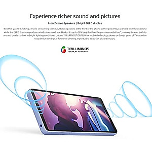 Sony Xperia 10 V XQ-DC72 5G Dual 128GB 8GB RAM Factory Unlocked (GSM Only | No CDMA - not Compatible with Verizon/Sprint) NGP Wireless Charger Included, Global - Black