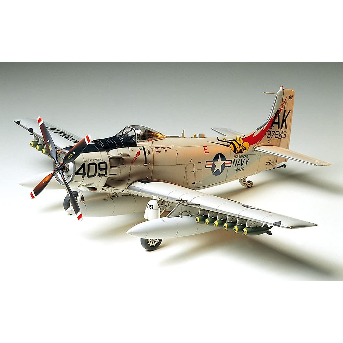 Tamiya Models Douglas A-1H Skyraider Model Kit