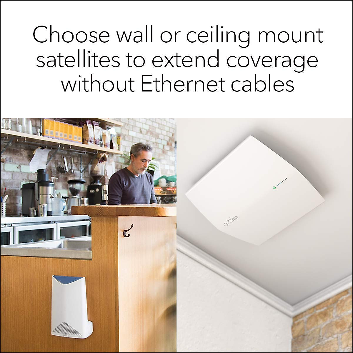 NETGEAR Orbi Pro Tri-Band WiFi Router for Business with 3Gbps speed (SRR60) | 1 router covers up to 2,500 sq. ft. | Expandable as your business grows | Insight Cloud Management (Renewed)