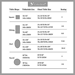 ColorBird Embroidery Checkered Tassel Tablecloth Heavy Weight Cotton Linen Plaid Dust-Proof Table Cover for Kitchen Dinning Tabletop Decoration (Rectangle/Oblong, 55 x 70 Inch, Gray/White)