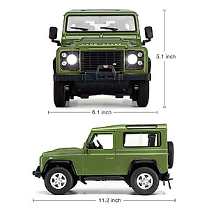 RASTAR Land Rover Defender RC Car, 1/14 Land Rover Remote Control Toy Model Car, Gifts for Dad