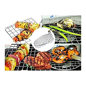 Nexxa Stainless Steel Round Wire Roaster Roti Jali, Roti Grill, Papd Grill, Chapati Grill