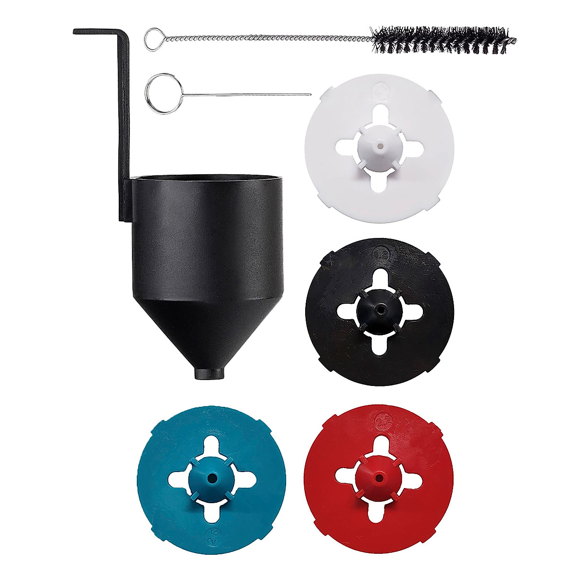 NoCry HVLP Electric Paint Sprayer Gun - 1200ml/min Paint Gun or Stain Sprayer with Adjustable Airflow and 600W Motor - HVLP Paint Sprayers for Home Interior or Exterior - 3 Spray Patterns, 4 Nozzles