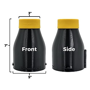 Stubby Nozzle Co. STUBBY Car Drying Nozzle for DEWALT 60V MAX FLEXVOLT Leaf Blower (DCBL772B)