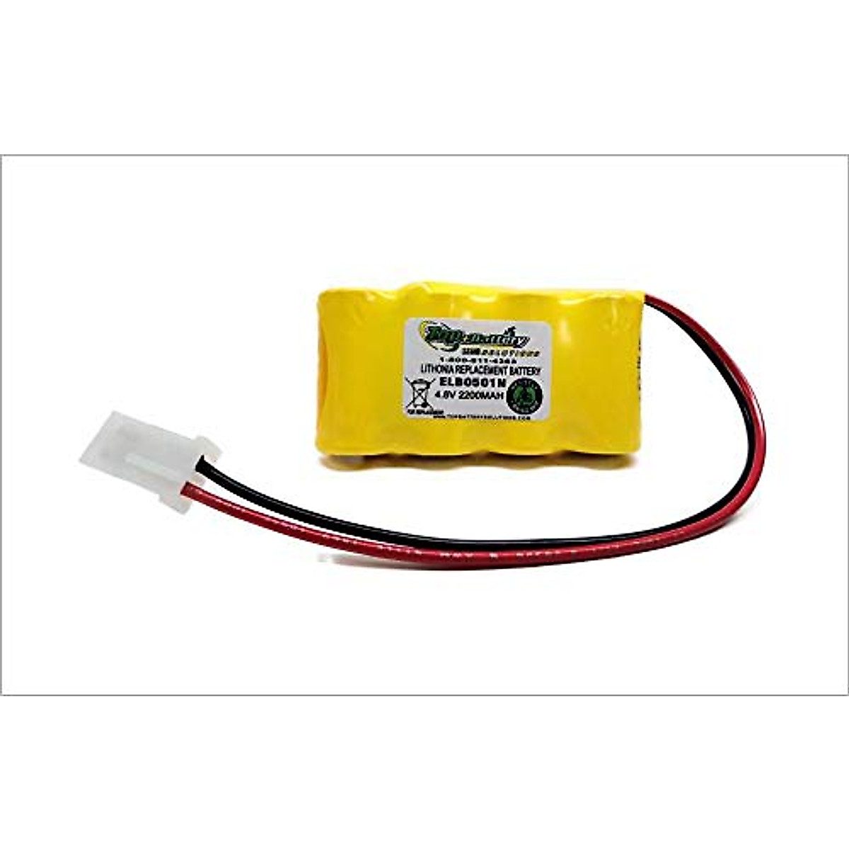 1PC New Replacement Lithonia ELB0501N Battery