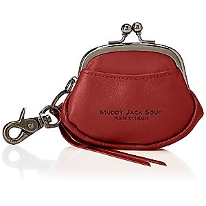 Muddy Jack Soup No.76005 Coin Purse Wallet, Red