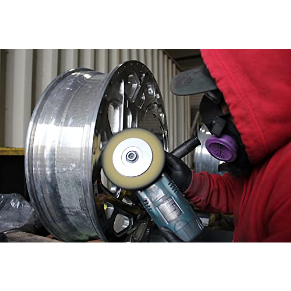 Zephyr Custom Polishing Products Super Shine X Aluminum Polishing Kit with Buffing Pads and Polishing Compound, for Big Rigs, Pontoons, and Aluminum Wheels