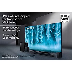 SAMSUNG HW-B57C B-Series 4.1ch Soundbar w/Dolby Audio/DTS Virtual X, Game Mode, Wireless Bluetooth TV Connection, Rear Speaker Kit & Subwoofer Included