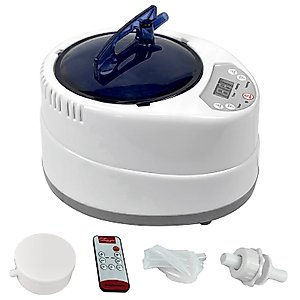 HIGOSPRO 2.6 L Sauna Steamer, Portable Sauna Generator for Sauna, Home SPA Fumigation Steam Machine with Touch Button, Timer Display and Remote Control