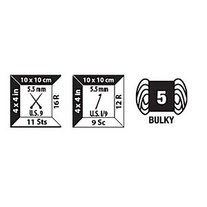 Premier Yarns Retro Velvet Yarn - Big Ball 9.8 Oz - 2 Pack Bundle with Bella's Crafts Stitch Markers (Navy)