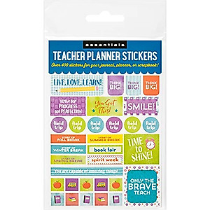 Essentials Teacher Planner Stickers (Set of 400 Stickers)