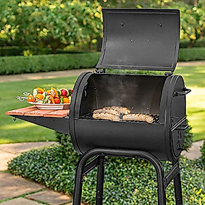 Char-Griller E1515 Patio Pro Charcoal Grill, Black