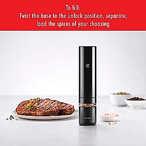 ZWILLING Enfinigy 2-pc Electric Salt/Pepper Mill Set