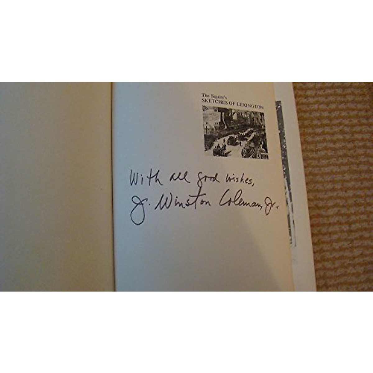 The Squire's Sketches of Lexington