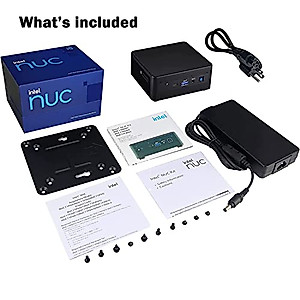 Intel NUC 11 NUC11PAHi70Z Mini PC Barebone Kit, Core i7-1165G7 4-Core, 2.8 GHz–4.7 GHz Turbo, 28W Intel Iris Xe Graphics, iFi 6, BT 5.0 Thunderbolt 3, 8K & Quadruple Monitor Capable (No RAM+SSD+OS)