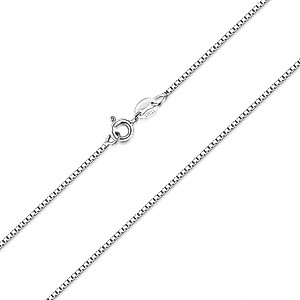 CANDYFANCY A Initial Necklace 925 Sterling Silver Letter Pendant Personalized 26 Alphabet Necklace for Women Men Gift with 18" Box Chain