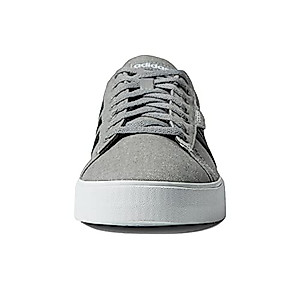 adidas Men's Daily 3.0 Skate Shoe, Dove Grey/Core Black/Cloud White, 9.5