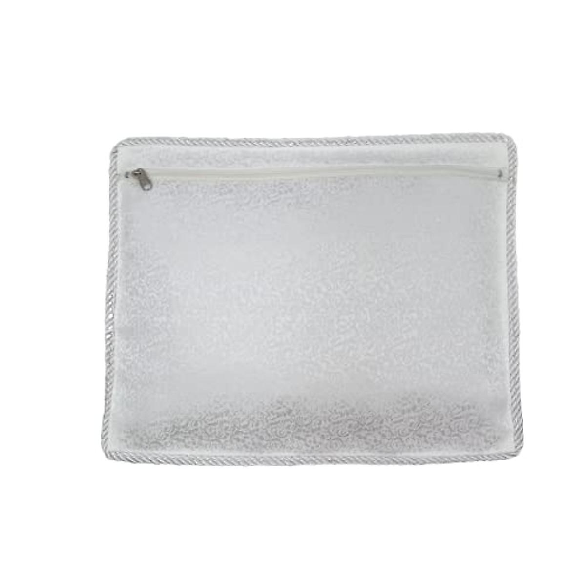 Ateret Judaica Tallit Bag & Tefillin Bag Set for Jewish Prayer Shawl & Tefillin | with Flowers Classic Design Zippered Jacquard Fabric | Include PVC Protection Plastic Cover (Flowers Classic Design)