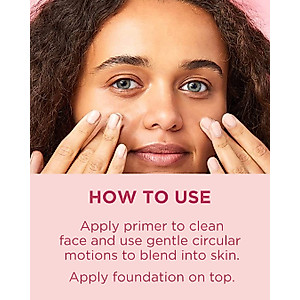 TOUCH IN SOL Icy Sherbet Primer 1.05 fl.oz. - Hydrating Primer Face Makeup for Dry or Oily Skin - Silk Pore and Wrinkle Minimizer - Silicone and Oil Free Gel Formula with Cooling Effect