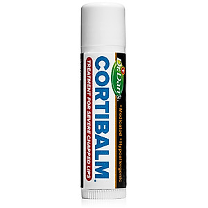 Dr. Dan's Cortibalm-6 Pack-for Dry Cracked Lips - Healing Lip Balm for Severely Chapped Lips - Designed for Men, Women and Children