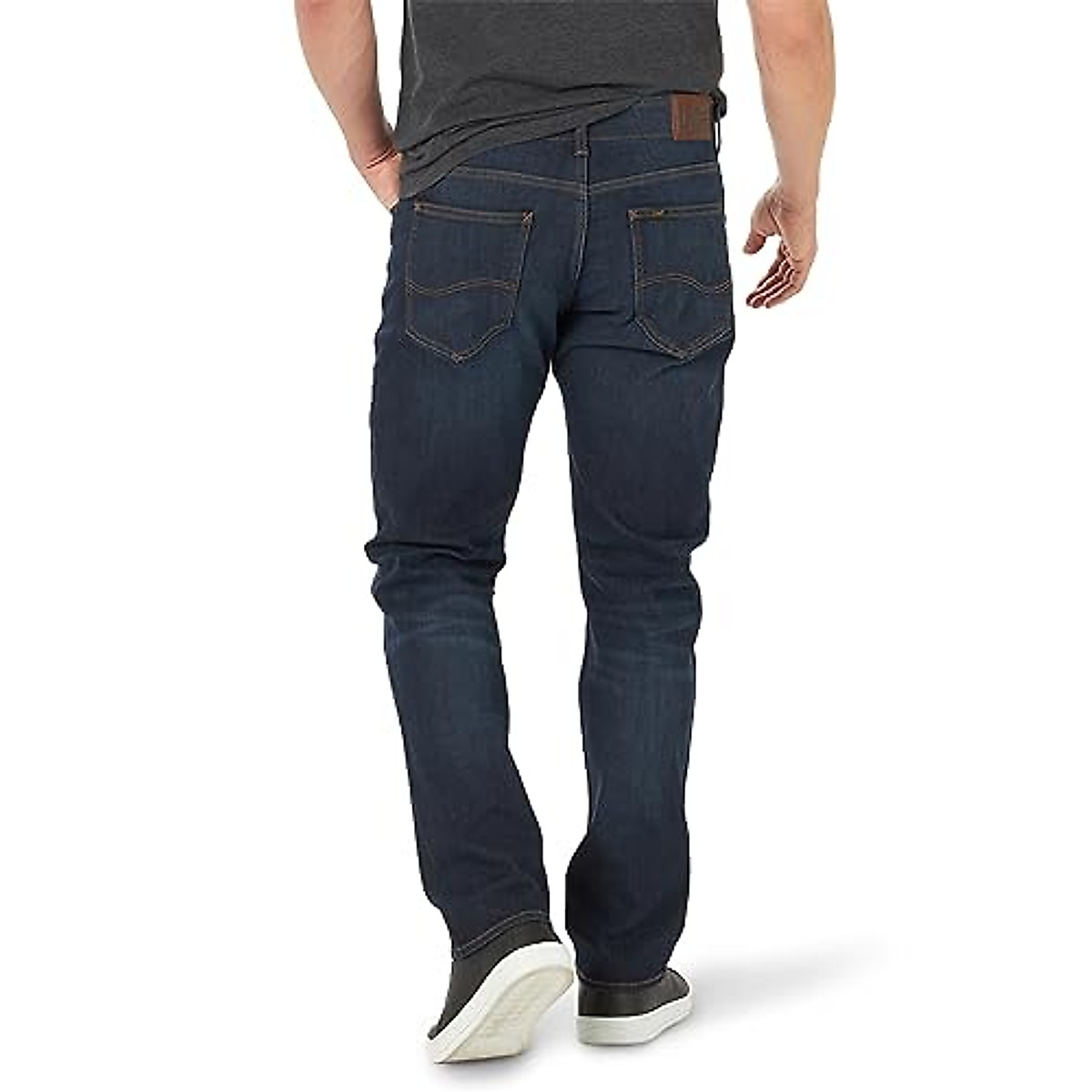 Lee Men's Extreme Motion Athletic Fit Tapered Leg Jean Blue Strike 34W x 30L