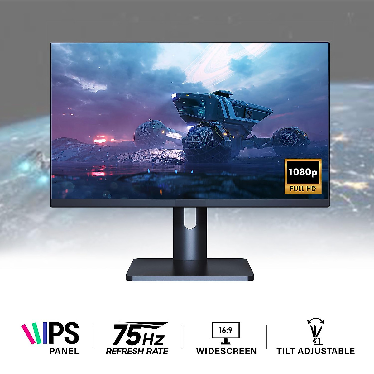 Lenovo ThinkCentre Desktop Computer PC, Intel Core i5, GeForce GT 1030 2GB GDDR5, 16GB DDR4 RAM, 1TB SSD, Wi-Fi, Bluetooth, 27 Inch Monitor, RGB Speakers - Windows 10 Pro (Renewed)