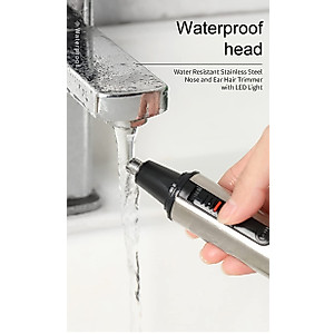 Ear Nose & Side Burn Trimmer - Stainless Steel Dual Edge Blades, 1.0 Count