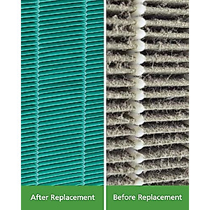 400/400S Replacement Filter for Coway AIRMEGA Max2 400/400S Air Purifier, Max 2 Green True HEPA and Active Carbon Filter Set, AP-2015-FP