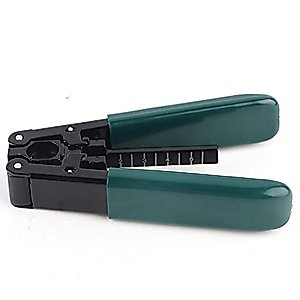 125μm Optical Fiber Wire Stripper,Wire Cable Cutter, Stripping Pliers Tool,High Strength and Precise Forging,for TwistedPair,CATV/CB/SO/SJ/SJT