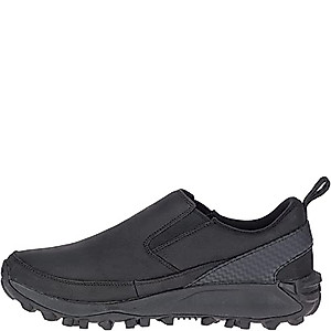 Merrell Mens Thermo Kiruna MOC Waterproof Hiking Shoe, Black/Monument 9.5