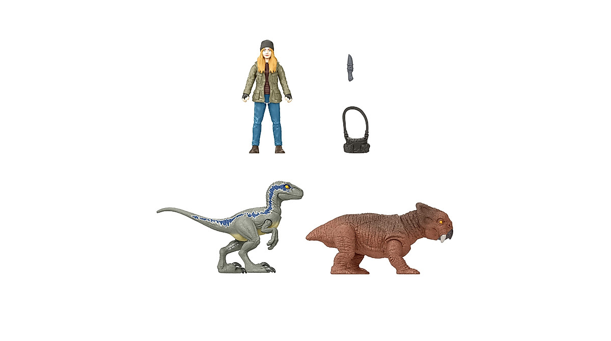 Jurassic World Dominion Action Figures - Maisie & Beta Pack