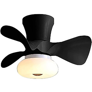 KATJAS Kids Bedroom Ceiling Fan with Light Reversible with Remote Control 6 Speeds Led Dimmable Fan Ceiling Light 64W with Timer Modern Quiet Ceiling Fan Light