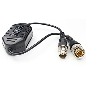 ANHAN Bnc Ground Loop Isolator CCTV Video Balun, BNC Male to BNC Female Adapters Connecter Coaxial Security Camera ground loop isolator 3Packs