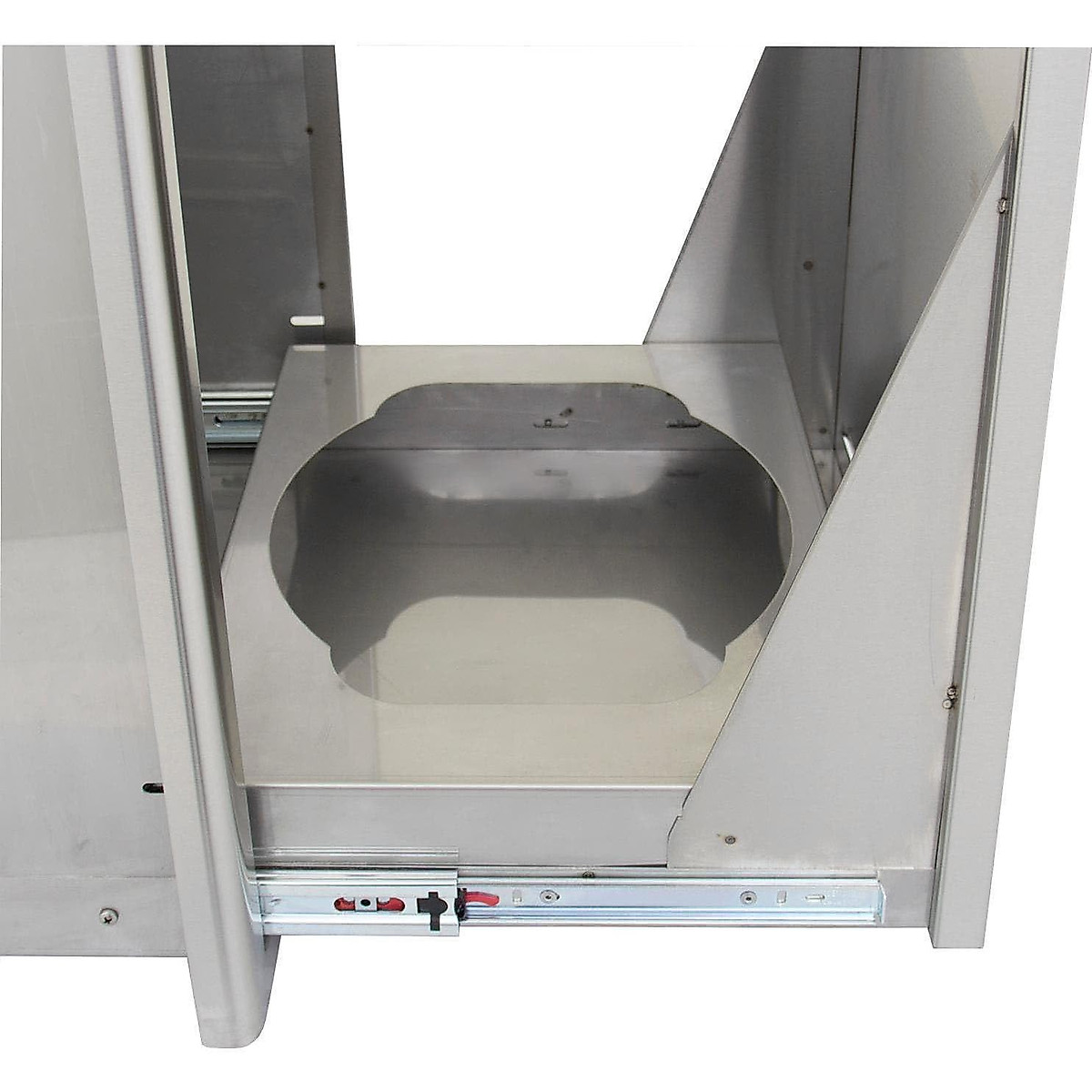 Blaze 20-Inch Stainless Steel Roll-Out Trash/Propane Tank Drawer - BLZ-TRLP-DRW-H