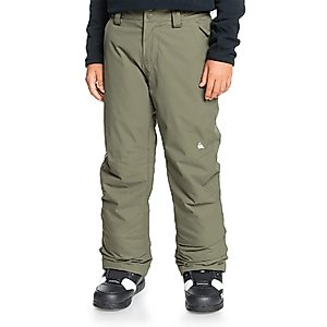Quiksilver Estate Kids Snowboard Pants Grape Leaf Sz M (12)