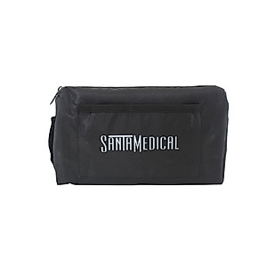 Santamedical Adult Deluxe Aneroid Sphygmomanometer with Stethoscope, Cuff and Carrying case Black