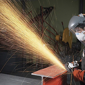 KSEIBI 651006 Grinding Wheels 25-Pack, Aluminum Oxide Discs for Metal & Stainless Steel, 4-1/2" x 1/4" x 7/8", Aggressive Grinding for Angle Grinders, Depressed Center Design