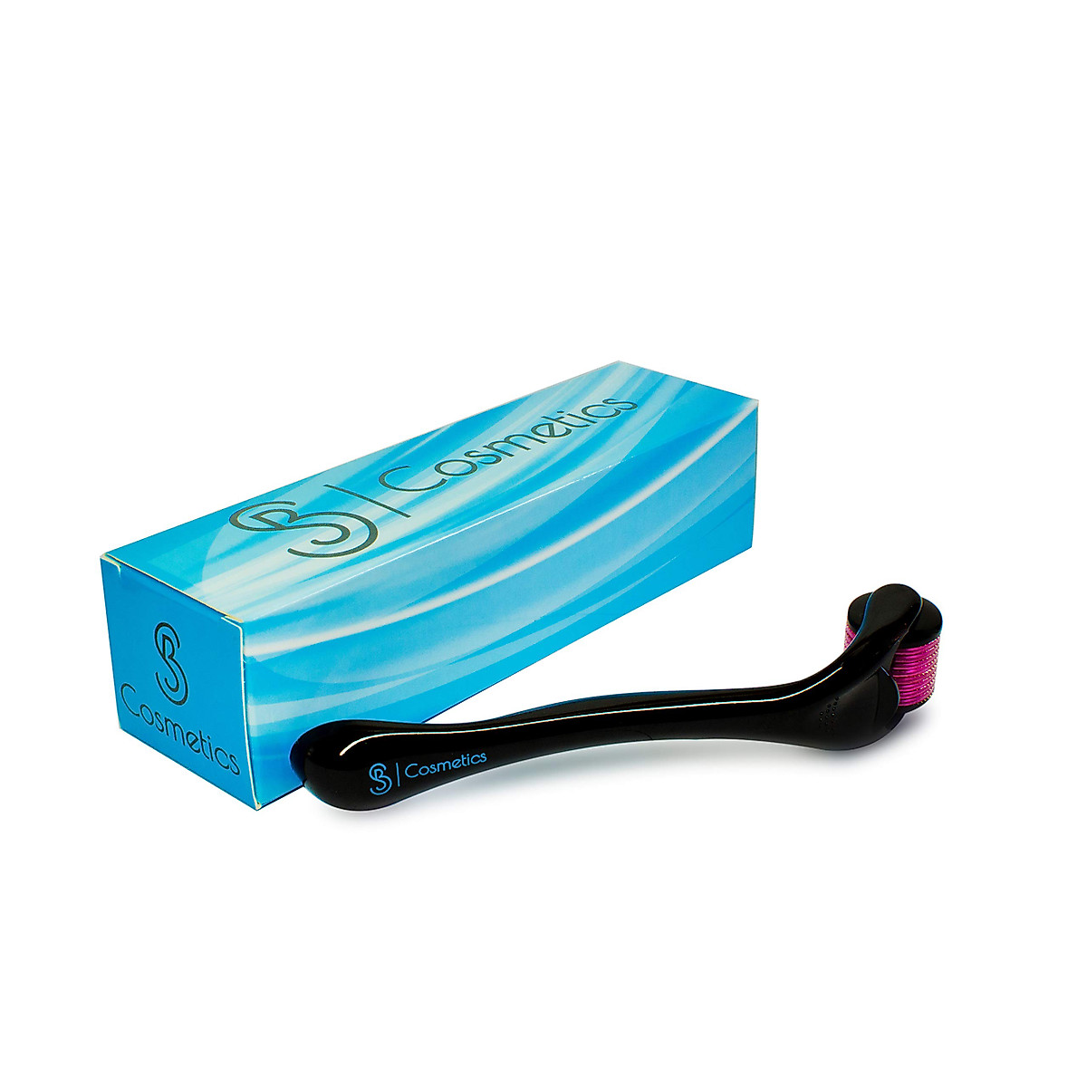 SB Cosmetics- Derma Roller-Best Premium Beard Face Scalp & Body Cosmetic Micro Needle Skin Care Beauty System .25mm 540 Titanium Reusable