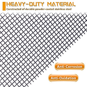 Powrocket Gutter Guard,4" 5" Leaf Protection Gutter Cover,30 Count Stainless Steel Mesh Gutter Covers,Prevents Roof Clogged Downspouts,Easy to DIY,Total Covers 96 Feet White