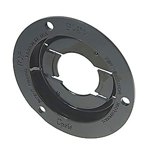 Grote 43152 Black Theft-Resistant Mounting Flange (For 2" Round Lights)